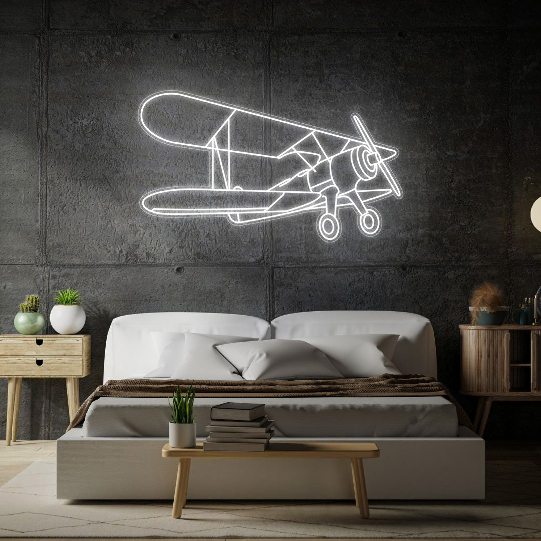 Model 75 Angle Neon Silhouette – aircraftvibes